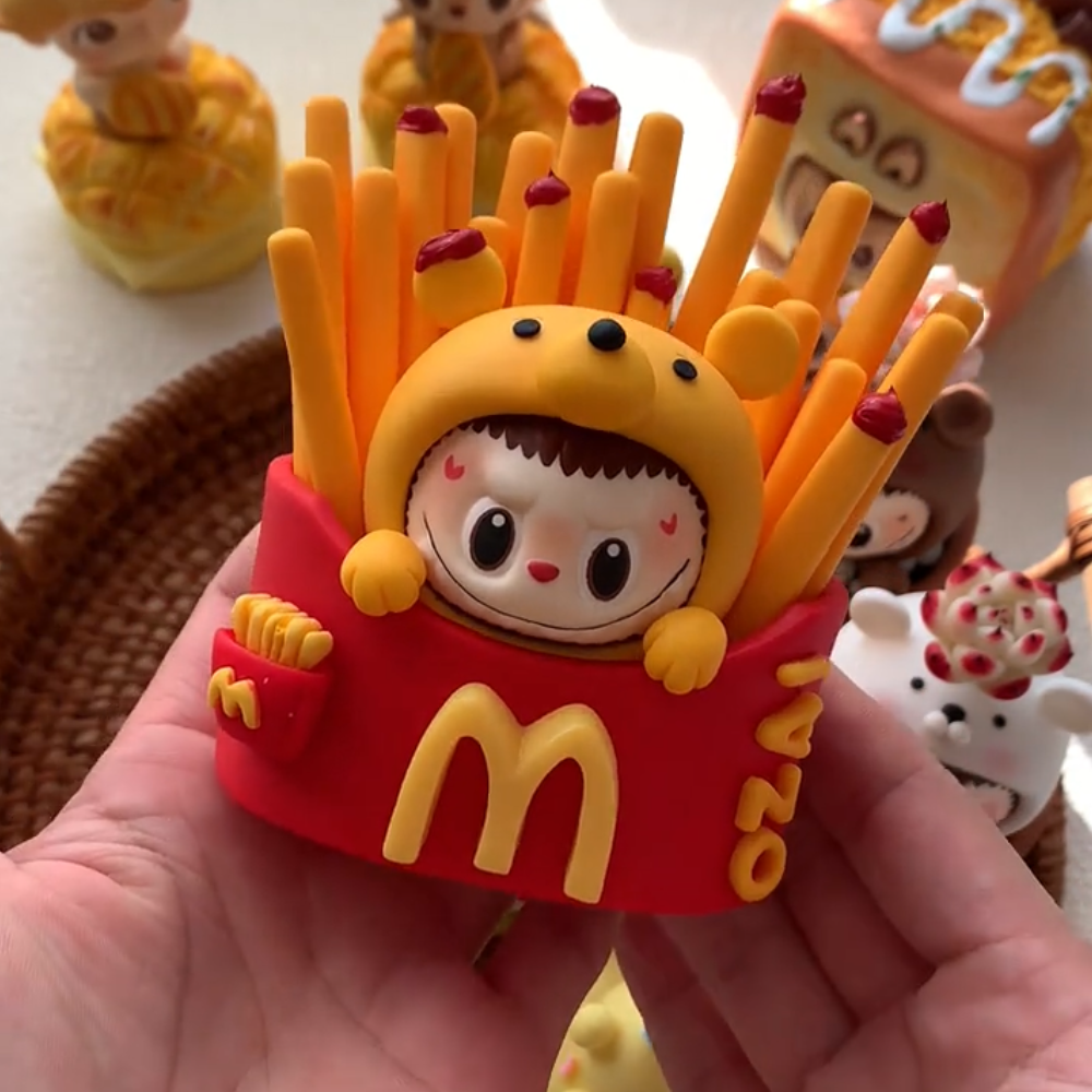 |Genuine|Custom McDonald’s Labubu in Clay Artwork(Designer:XXTJ ...